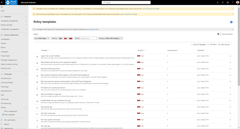 Microsoft Defender for Cloud Apps – Posts
